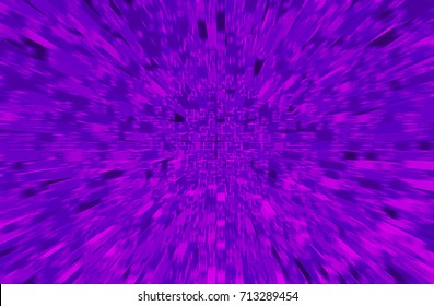 Digital Violet 3d Rendering Background Many Stock Illustration ...