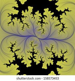 Digital Visualization Fractal Stock Illustration 158573453 | Shutterstock