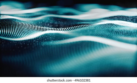 Digital Wave Form Digital Background Stock Illustration 496102381 ...