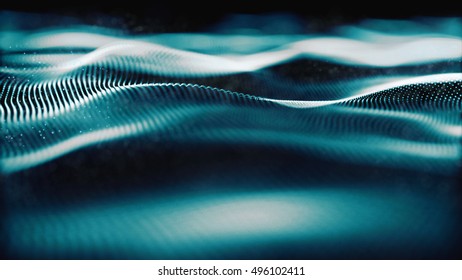 Digital Wave Form Digital Background Stock Illustration 496102411 ...