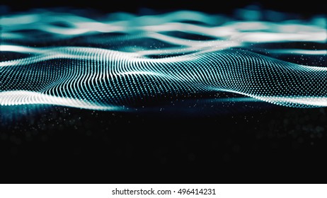 Digital Wave Form Digital Background Stock Illustration 496414231 ...