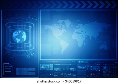 7,705 Hi tech world map Images, Stock Photos & Vectors | Shutterstock