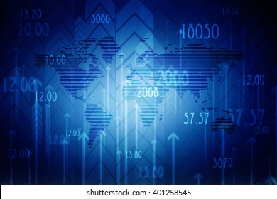 Digital World Map Globalization Hi Tech 스톡 일러스트 401258545 | Shutterstock