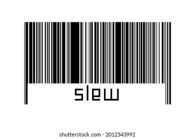 Digitalization Concept Barcode Black Horizontal Lines Stock ...