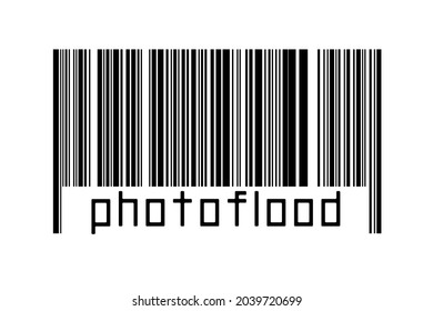 Digitalization Concept Barcode Black Horizontal Lines Stock ...