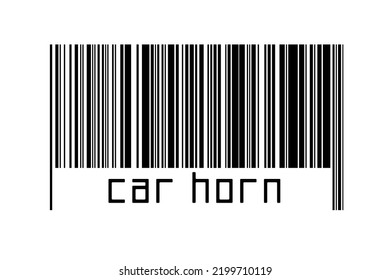 Digitalization Concept Barcode Black Horizontal Lines Stock ...