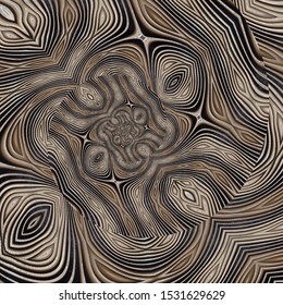 Digitally Edited Linework Mirror Patterns Mixed Stock Illustration ...
