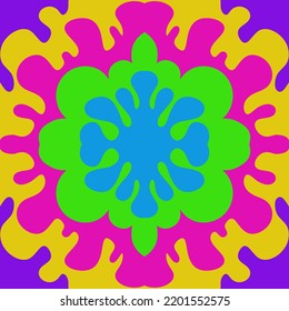 Digitally Hand Drawn Beautiful Patterns Card Stock Illustration ...