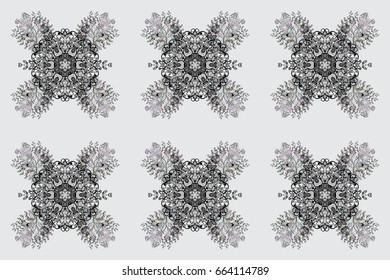 Dim Pattern On Gray Dim Background Stock Illustration 664114789 ...