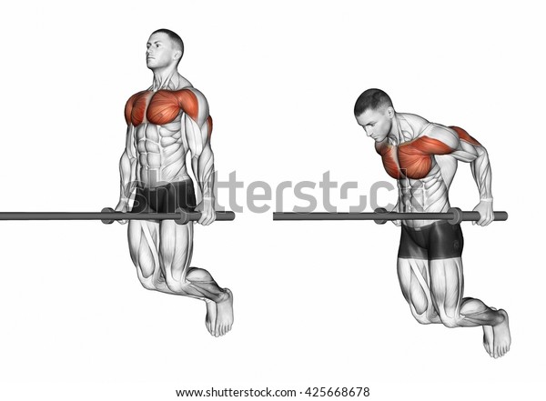 Dips 3d Illustration Stock Illustration 425668678