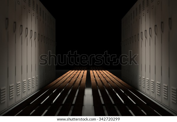 Direct Top View Row Regular Gym Stock Illustration 342720299