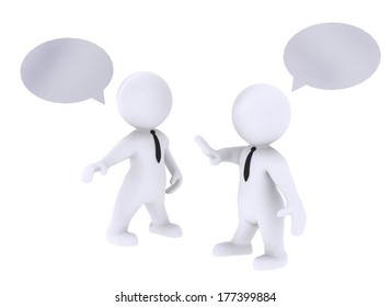 3d Cartoon Character Little Guy Interlocutor: ilustración de stock ...