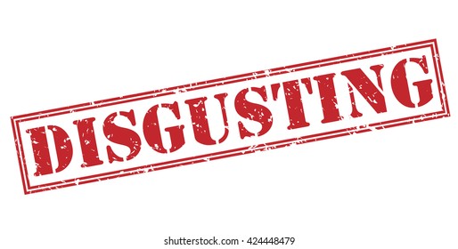 Disgusting Stamp Stock Illustration 424448479 | Shutterstock