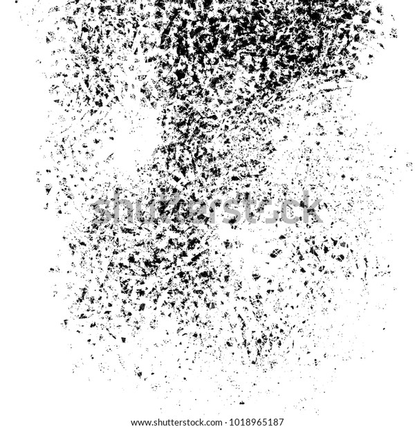 Disintegration Dispersion Abstract Shape On White Stock Illustration ...