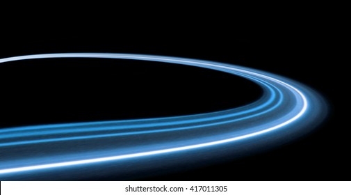 Vector Blue Light Trace Effect Glowing Stock Vector (Royalty Free ...