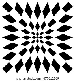 Distorted Mesh Grid Geometric Element Irregular Stock Illustration ...