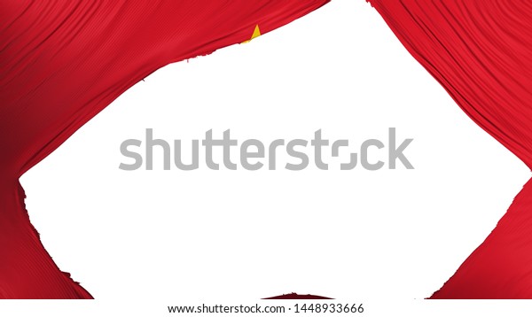 Divided Soviet Union Flag White Background Stock Illustration ...