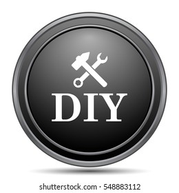 Diy Icon Black Website Button On Stock Illustration 548883112 ...