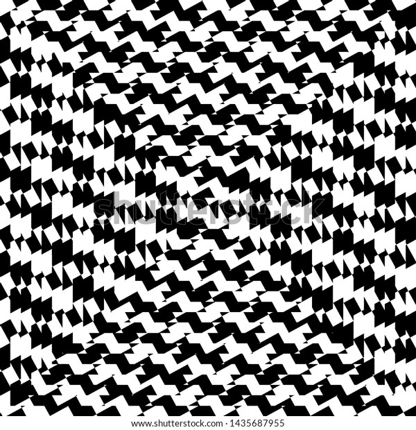 Dizzy Pattern Black White Color Texture Stock Illustration 1435687955 ...