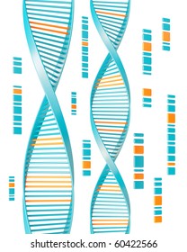 634 Dna strand orange Images, Stock Photos & Vectors | Shutterstock