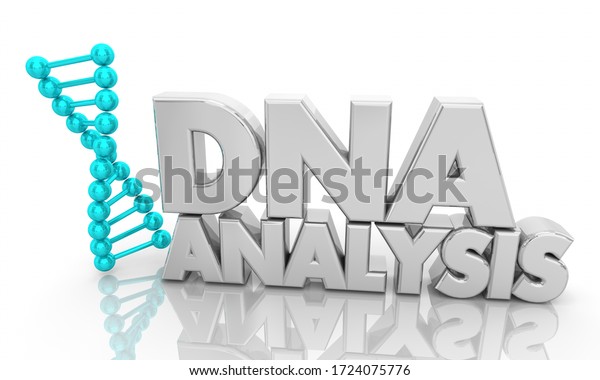 Dna Analysis Genetic Information Data Genetic Stock Illustration 1724075776