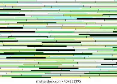 Dna Graphical Representation Bar Matrix Digital Stock Illustration ...