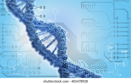 Dna Research Background Stock Illustration 401478928 | Shutterstock