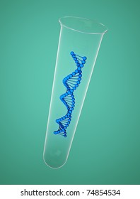 Dna String Test Tube Stock Illustration 74854534 | Shutterstock