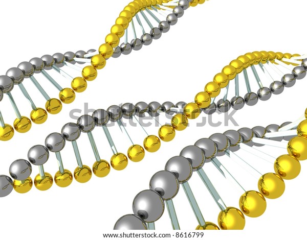 Dna Structure Proteins Code Stock Illustration 8616799 | Shutterstock