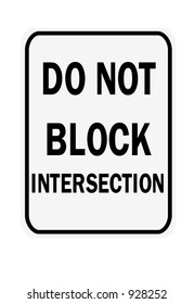 Usa Traffic Road Signs Not Block Stock Vector (Royalty Free) 1476882296