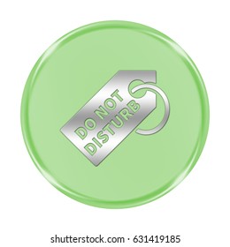Do Not Disturb Button Isolated 3d 스톡 일러스트 624732047 | Shutterstock