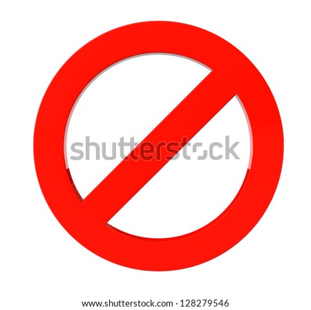 Do Not Red Warning Sign On Stock Illustration 128279546 - Shutterstock