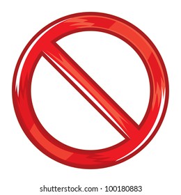 Do Not Warning Sign Stock Illustration 100180883 | Shutterstock