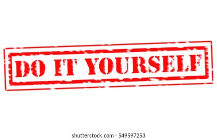 Do Yourself Red Stamp Text On Stock Illustration 549597253 | Shutterstock