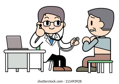 Doctor Interview 库存插图 111493928 | Shutterstock