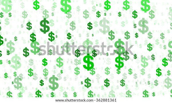 Dollars Symbol Abstract Background Stock Illustration 362881361 ...