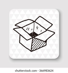 Doodle Box Stock Vector (Royalty Free) 282774902