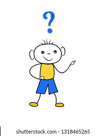 Question Mark Think Big Dream Happy Stock Vector (Royalty Free ...