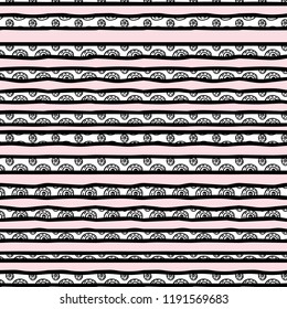 Doodle Minimalistic Fabric Pattern Background Stock Illustration 1191569653