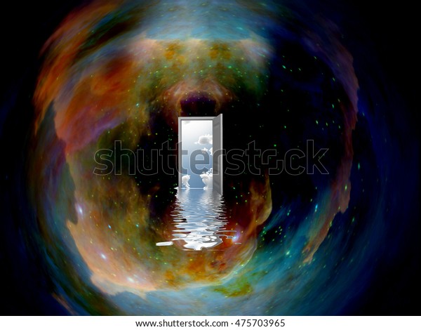 Doorway Another World Space Elements Provided 库存插图 475703965 | Shutterstock