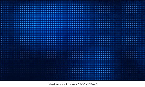 Dot Blue Pattern Screen Led Light Stock Illustration 1604731567 ...