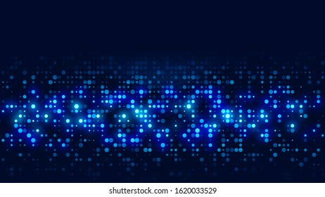 Big Data Visualization Graphic Conceptvector Big Stock Vector (Royalty ...