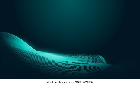 771 Dot green wave light screen gradient texture background Images ...