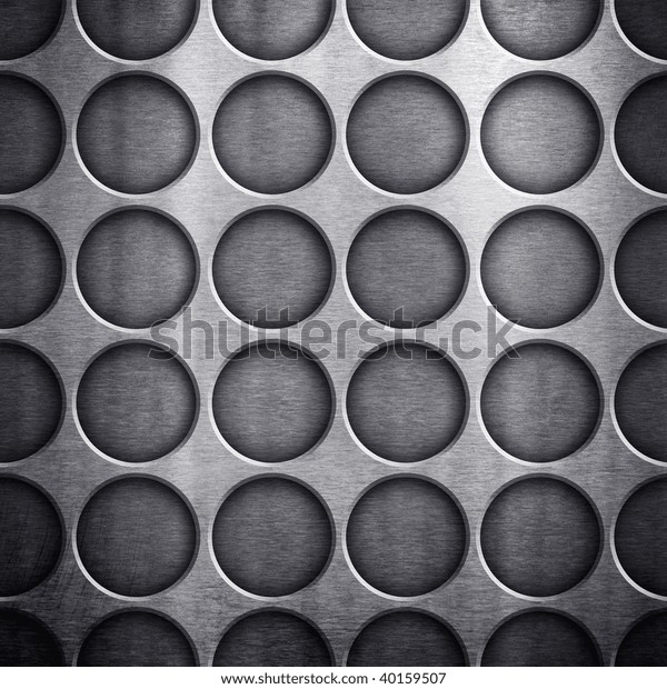 Dot Pattern Metal Background Stock Illustration 40159507 | Shutterstock