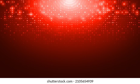 Dot Red Pattern Screen Led Light Stock Illustration 2105654939 ...