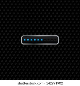 Dotted Background Dotted Blue Loading Status Stock Illustration ...