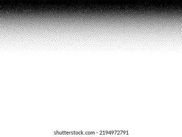 Dotwork Gradient Background Black White Scattered Stock Illustration ...