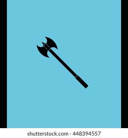 Double Edged Axe Icon Stock Illustration 448394557 | Shutterstock
