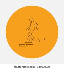 Step Down Icon Colored Symbol Premium Stock Vector (Royalty Free ...