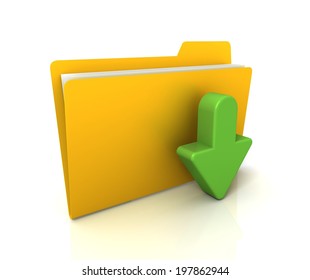 Download File Folder 스톡 일러스트 197862944 | Shutterstock